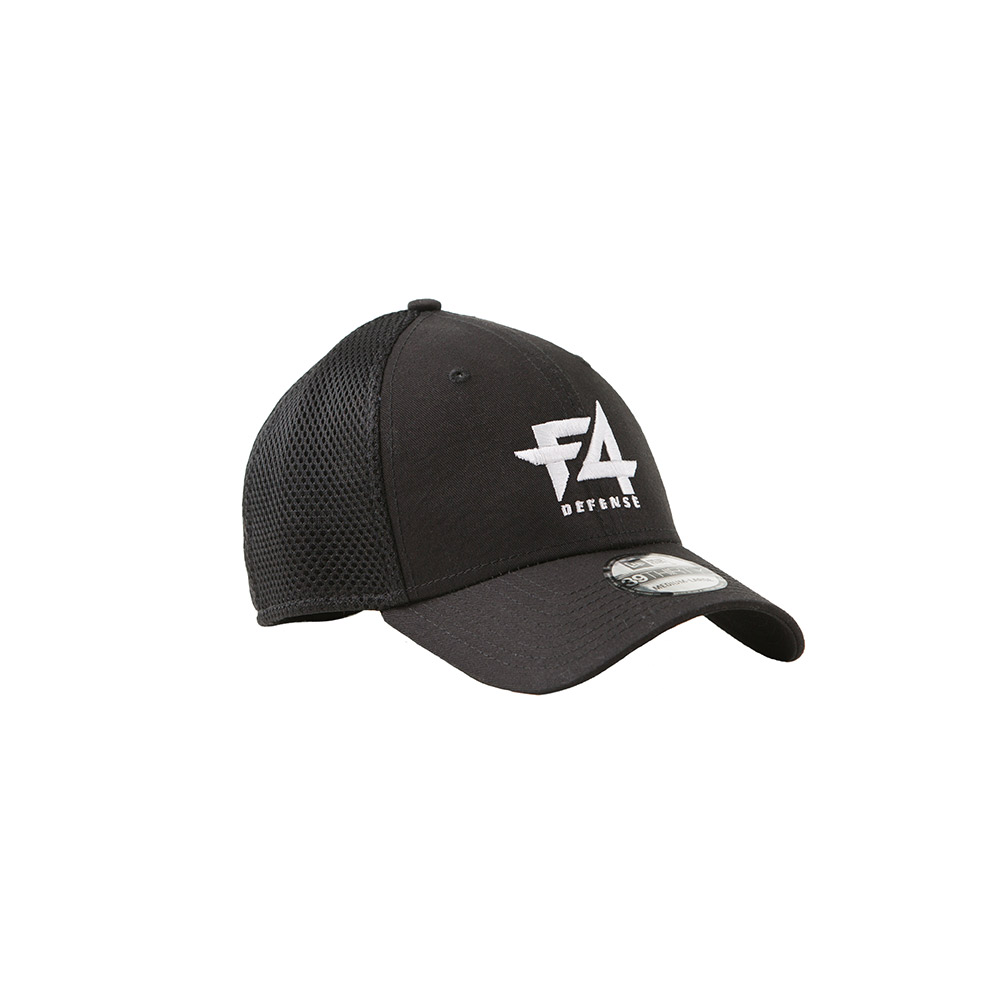 F4 Logo Fitted Hats - F4 Defense